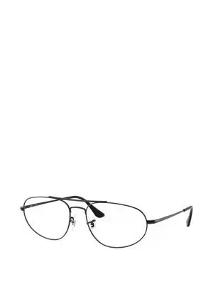 Ray-ban Explorer Iv Round Frame Glasses - Black