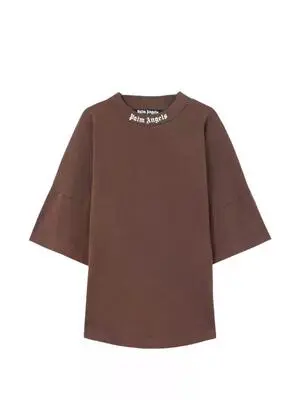 Palm Angels Classic Logo T-shirt - Brown