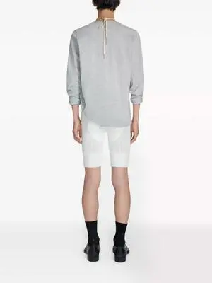 Dries Van Noten Button Ribbed T-shirt