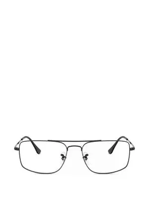 Ray-ban Explorer Iii Rectangle Eyeglasses - Black