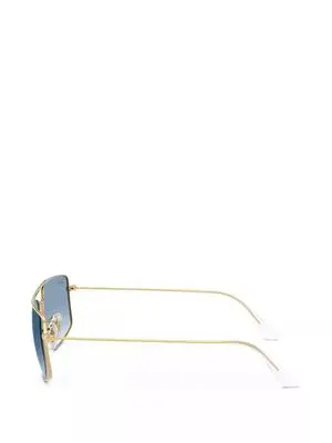 Ray-ban Rectangle Metal Sunglasses