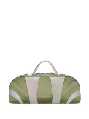 Dries Van Noten Panelled Holdall - Green