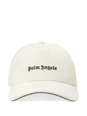 Palm Angels Classic Logo Embroidered Baseball Cap - Neutrals