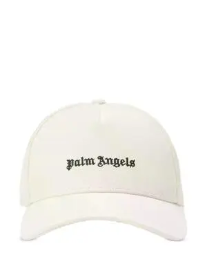 Palm Angels Classic Logo Embroidered Baseball Cap - Neutrals