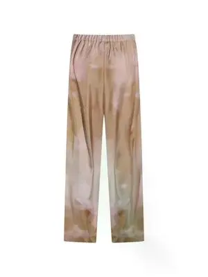 Fabiana Filippi Printed Elasticated Trousers