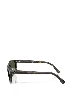Ray-ban Rectangle Havana Sunglasses