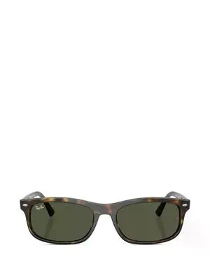 Ray-ban Rectangle Havana Sunglasses - Brown