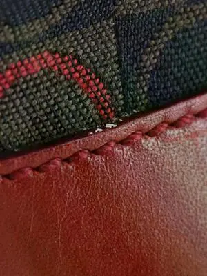 FERRAGAMO Gancini Canvas Shoulder Bag
