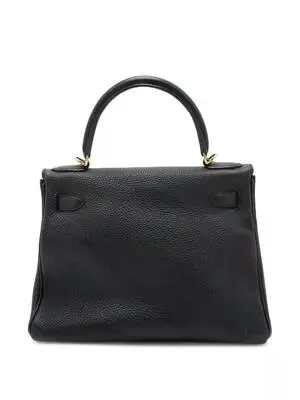 Hermès 2017 Special Order Clemence Verso Kelly Ii Retourne 28 - Black