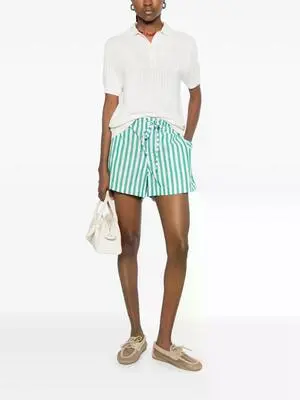 Hunza G Drawstring Striped Shorts