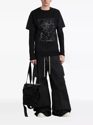 Rick Owens Graphic Short-sleeve T-shirt - Black