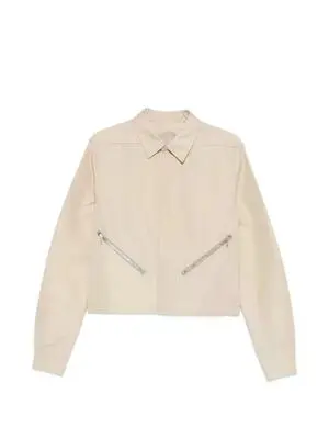 Rick Owens Zip Jacket - Neutrals