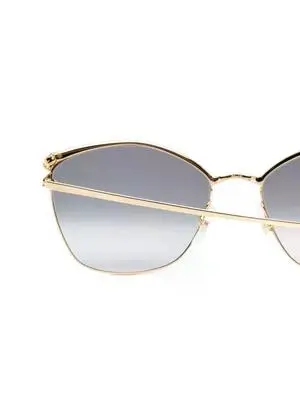 CARTIER Geometric-frame Sunglasses
