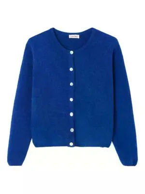 American Vintage Vitow Crew-neck Cardigan - Blue