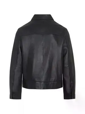 YVES SALOMON Zip-fastening Leather Jacket