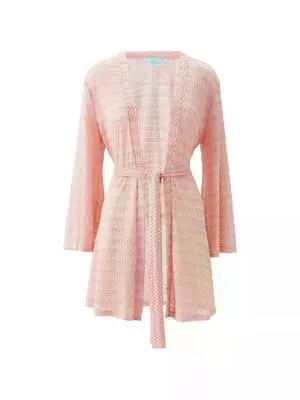Melissa Odabash Anna Rose Belted Kaftan - Pink