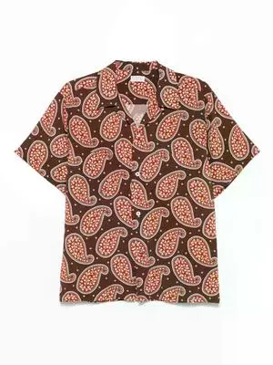 FURSAC Paisley Shirt - Brown