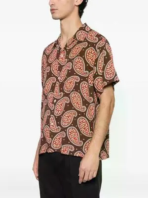 FURSAC Paisley Shirt - Brown