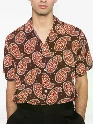 FURSAC Paisley Shirt - Brown