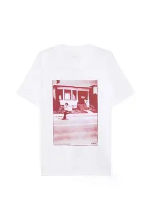 A.p.c. Graphic-print T-shirt - White
