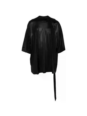 Rick Owens Tommy T Tie-detail T-shirt - Black