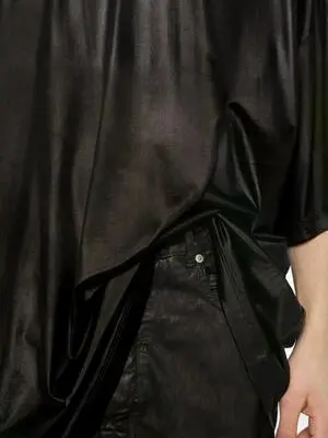 Rick Owens Tommy T Tie-detail T-shirt - Black