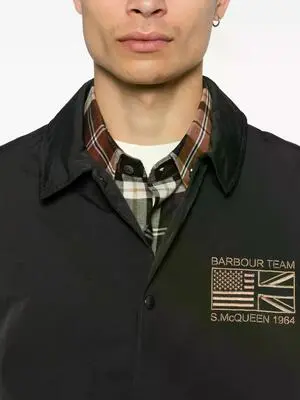 Barbour Logo-embroidered Shirt Jacket