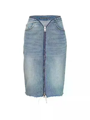 Alexander Wang Zip V-waist Skirt