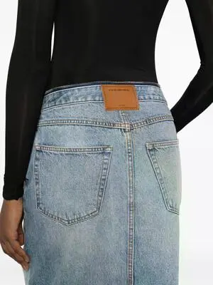 Alexander Wang Zip V-waist Skirt