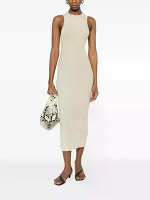 Wardrobe.NYC Sleeveless Knit Dress - Neutrals