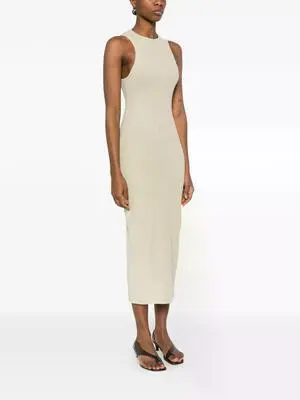 Wardrobe.NYC Sleeveless Knit Dress - Neutrals