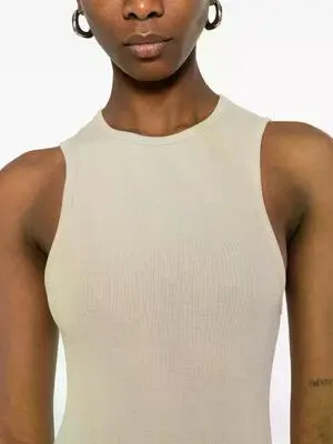 Wardrobe.NYC Sleeveless Knit Dress - Neutrals