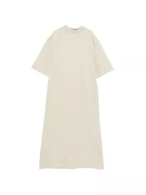 Wardrobe.NYC Crew Neck Dress - Neutrals