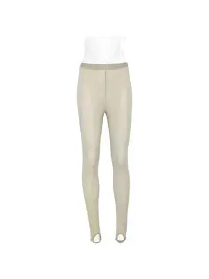 Wardrobe.NYC Stirrup Leggings - Neutrals