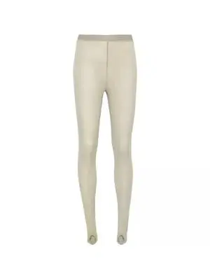 Wardrobe.NYC Stirrup Leggings - Neutrals