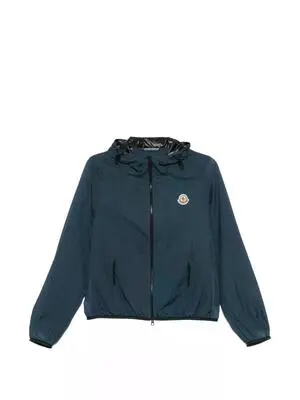 Moncler Hooded Zip-fastening Jacket - Blue