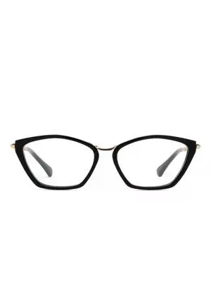 Max Mara Mm5152 Cat-eye Glasses - Gold