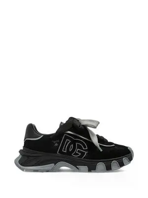 Dolce & Gabbana Dg Country Road Logo Sneakers - Black
