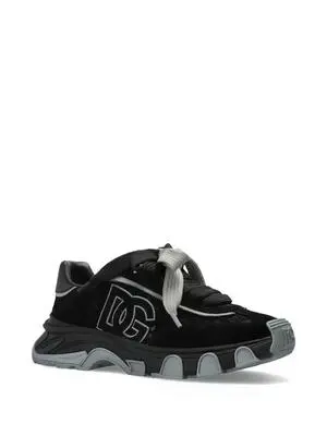 Dolce & Gabbana Dg Country Road Logo Sneakers - Black