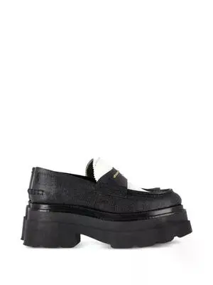 ALEXANDER WANG Carter Chunky-sole Loafers - Black