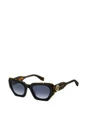 Marc Jacobs Geometric Frame Sunglasses