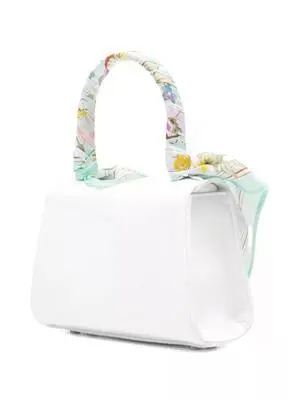 SELF-PORTRAIT Floral Top Handle Mini Bag