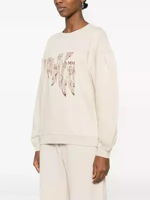 Max Mara Graphic Print Sweatshirt