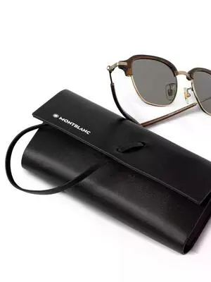Montblanc Geometric-frame Sunglasses