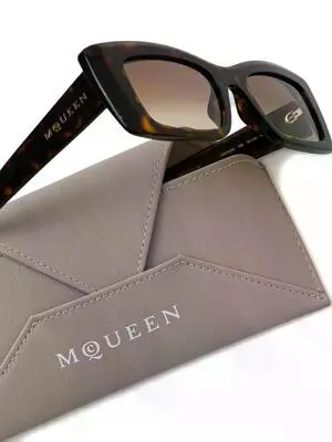 Alexander McQueen Rectangle-frame Sunglasses