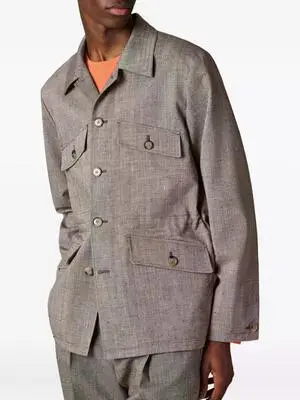 Paul Smith Buttoned Flap-pocket Jacket