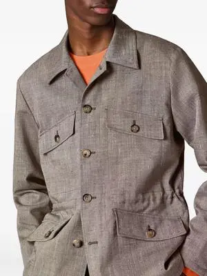 Paul Smith Buttoned Flap-pocket Jacket