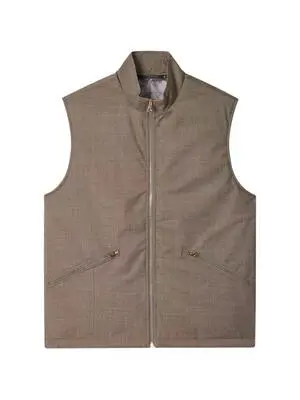 Paul Smith Zip Pocket Gilet - Brown