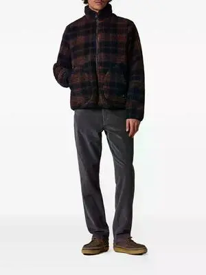 Paul Smith Plaid-pattern Zip Jacket