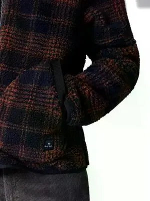 Paul Smith Plaid-pattern Zip Jacket